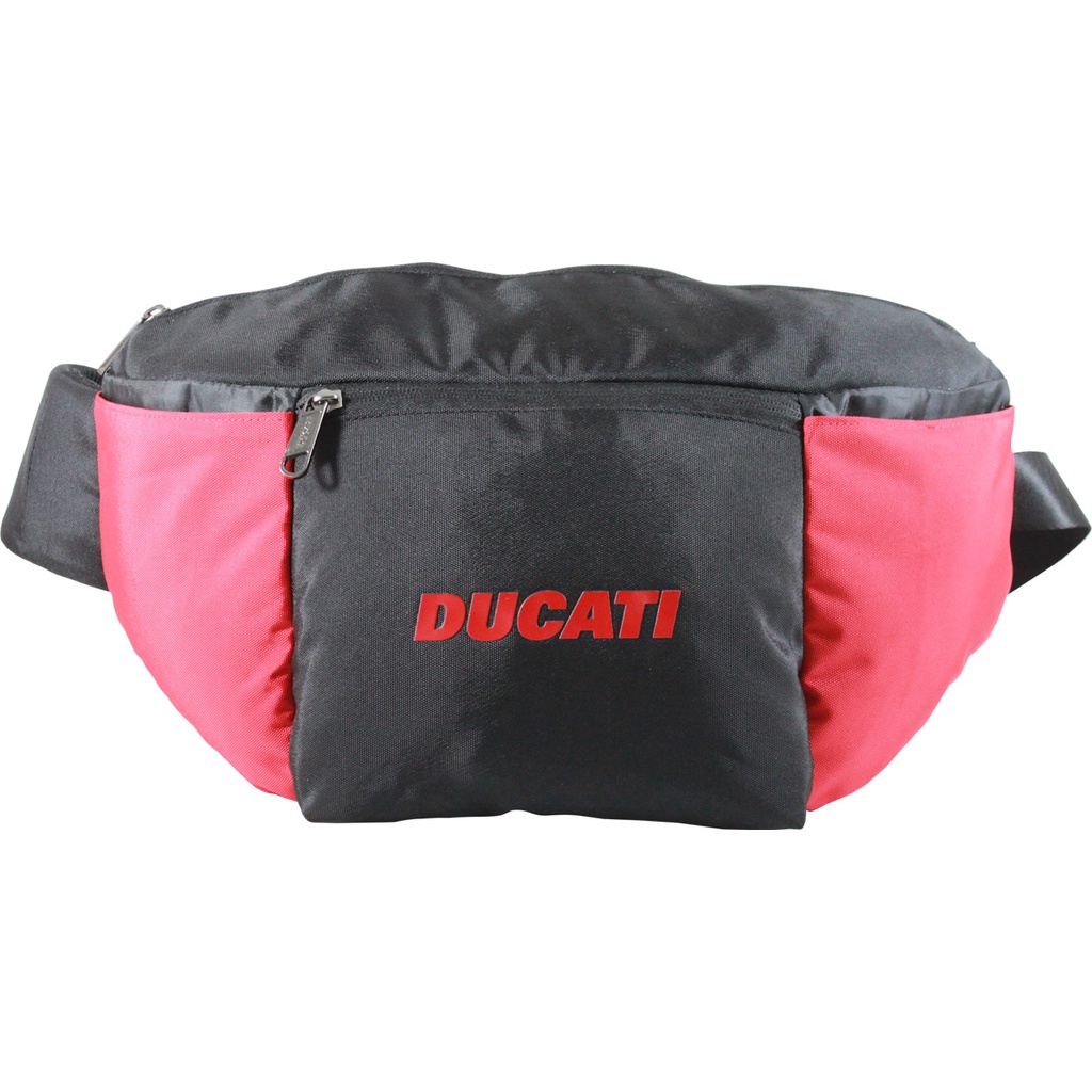 DUCATI Waist Bag กระเป๋าดูคาติ DCT49 187 สีแดง | Shopee Thailand