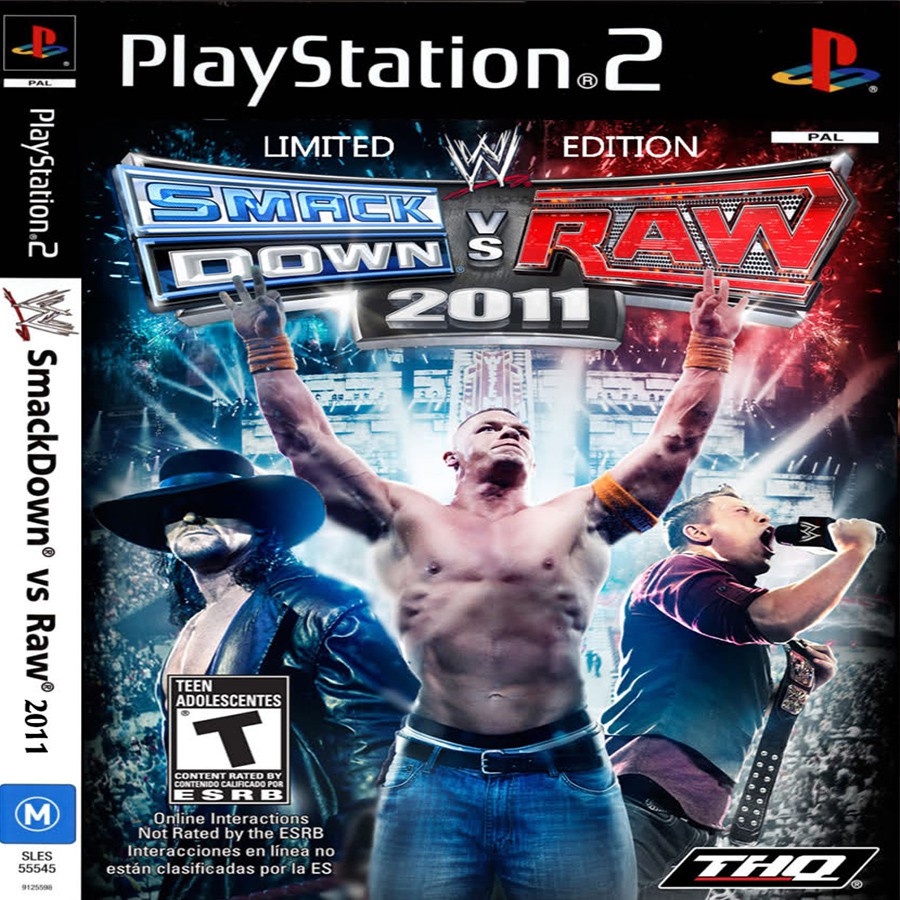 vc แผ่นเกมส์ [PS2] (ร้านเปิดใหม่) WWE SmackDown vs Raw 2011 (USA ...