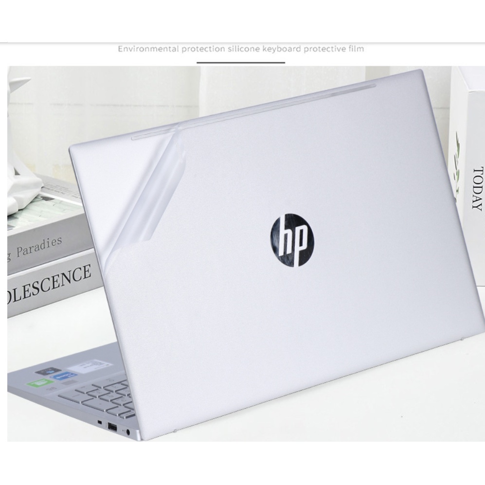 สติกเกอร์แล็ปท็อป HP Matte โปร่งใสด้านข้างผิว 14 15.6 13 นิ้ว HP ...
