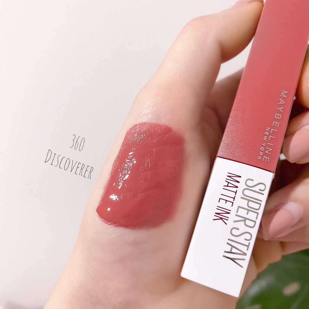 สีใหม่!! Maybelline Superstay Matte Ink ลิปสติก สี 360 , 335 , 330 ...