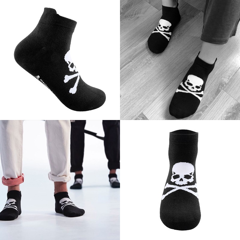 ถุงเท้าโลโก้ Mastermind MMJ Skull Knit | Shopee Thailand