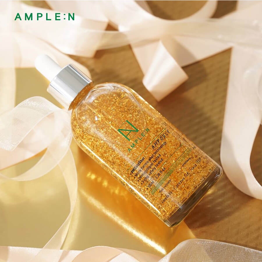[พร้อมส่ง] AMPLE:N 24K Gold Shot Ampoule 10 ml | Shopee Thailand