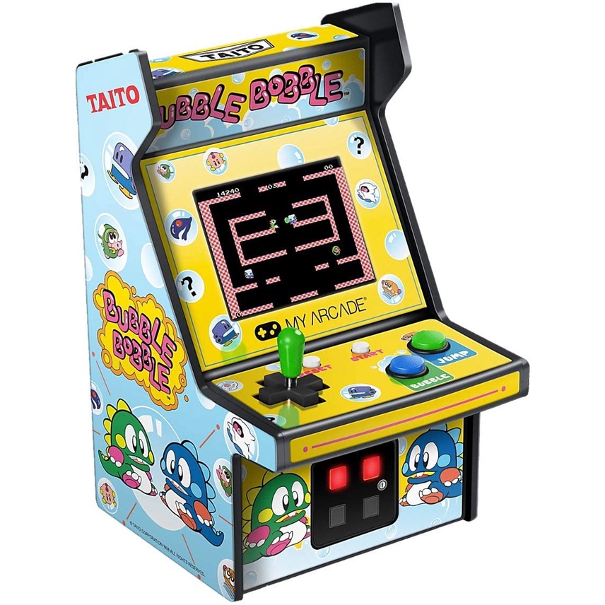 ตู้เกมส์ย่อส่วนMy Arcade Micro Player Mini Arcade Machine:BuBBle Bobby ...
