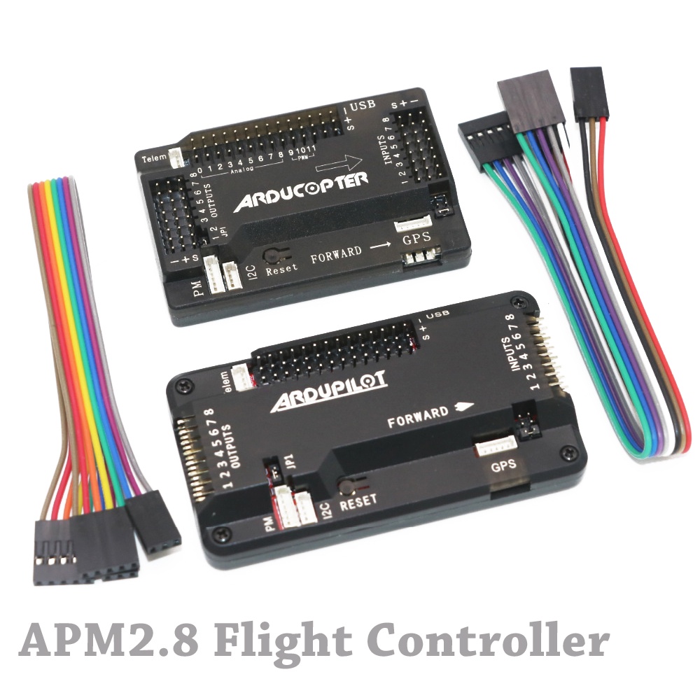 Apm2.8 ArduPilot Mega 2.8 APM บอร์ดควบคุมการบิน พร้อมเข็มทิศ และเคส ...