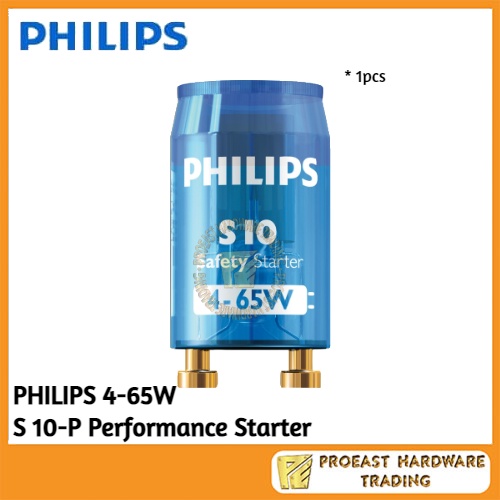 Philips - S 10-P [ 4-65w ] สตาร์ทเตอร์ Perfomance ( 1 ชิ้น / 2 ชิ้น ...