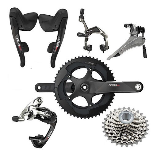 ชุดเกียร์เสือหมอบ รุ่น SRAM RED22 2x11 SPEED | Shopee Thailand