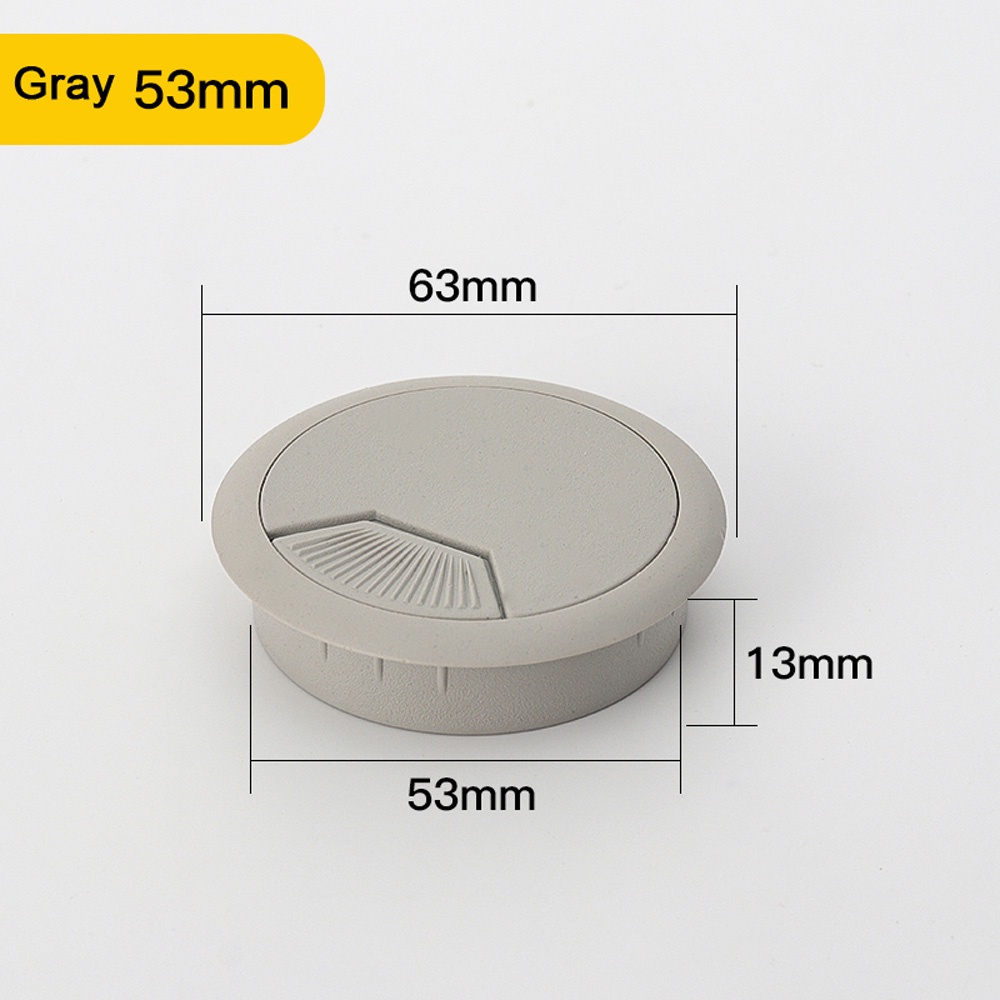1/2/5/10pcs 35/50/53/60/80mm PC Computer Desk Plastic Grommet Table ...