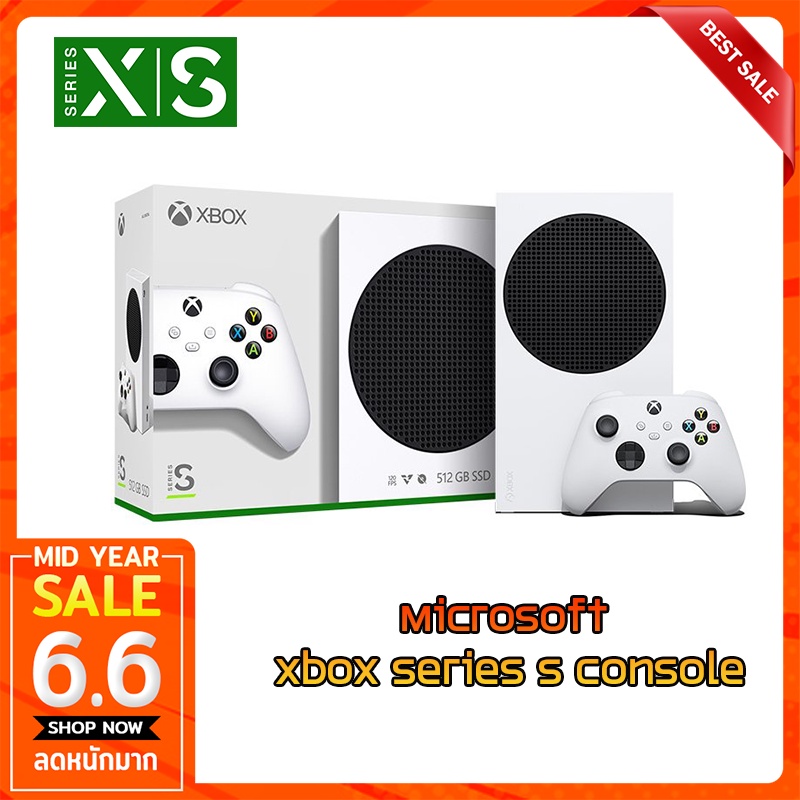เครื่องเกม XBOX Series S Console SSD 512 GB เครื่องใหม่ มือหนึ่ง [มี ...