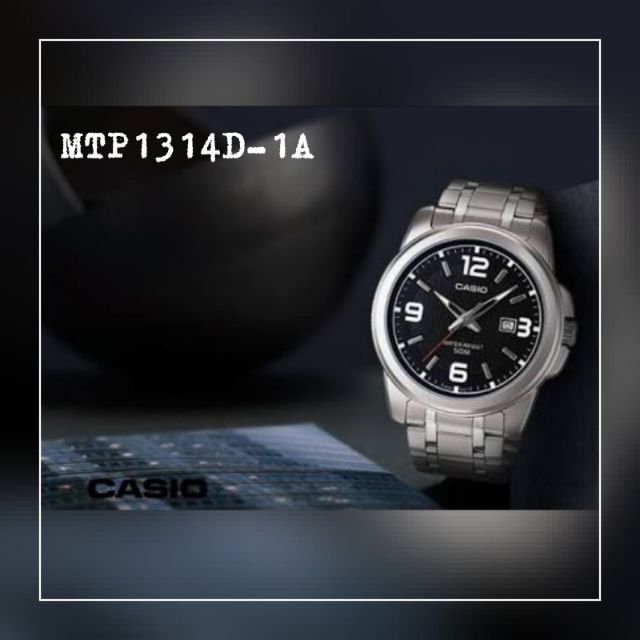 นาฬิกาข้อมือชาย Casio รุ่น Mtp 1314d 1a 👉ของแท้ 💯 👈 Shopee Thailand