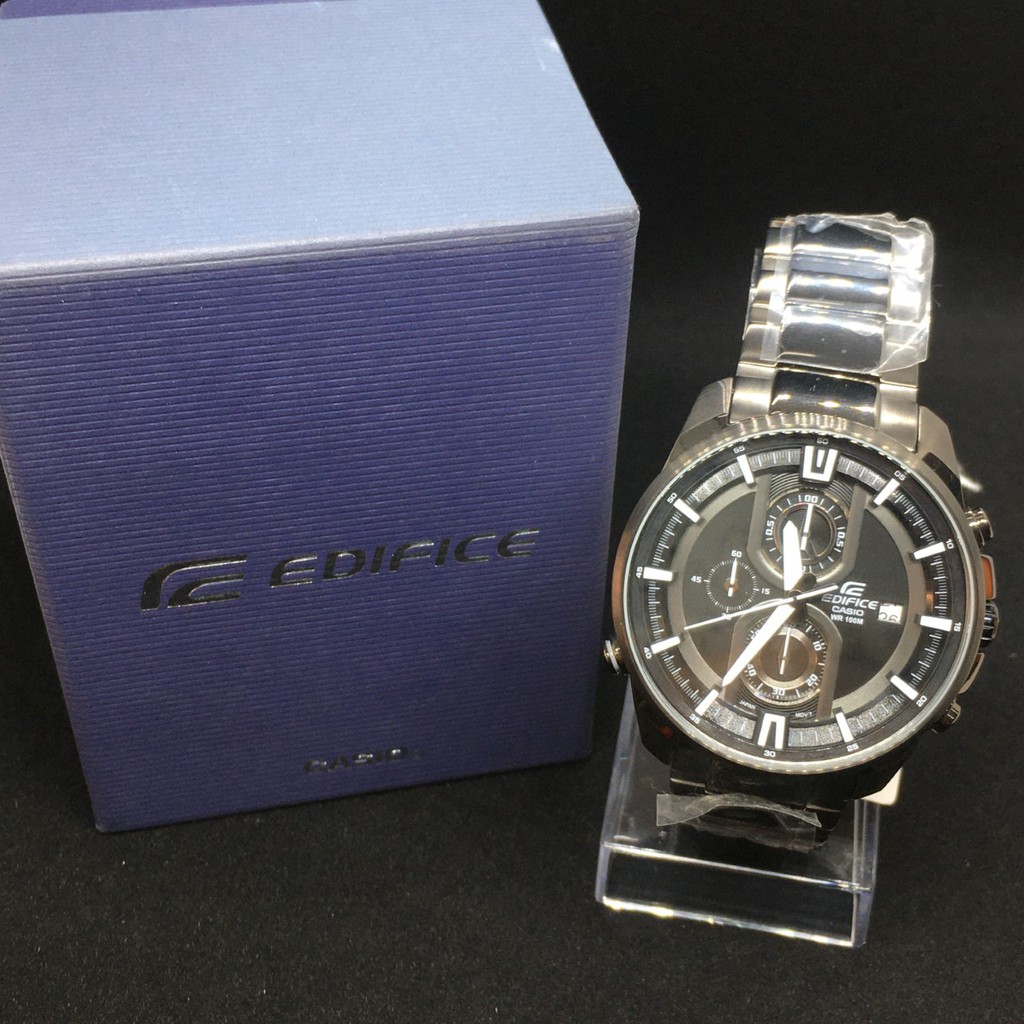 CASIO EDIFICE รุ่น EFR-533BK-1AVUDF Metal Black (สีเมทัลรมดำ) ของแท้รับ ...