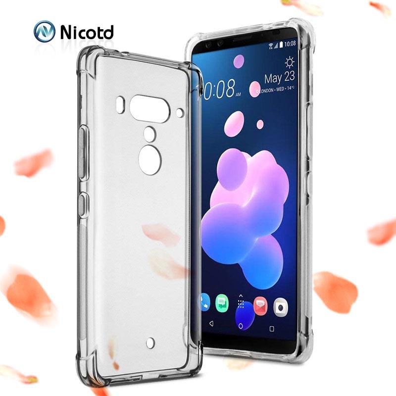 เคสโทรศัพท์มือถือซิลิโคนกันกระแทกสําหรับ Htc U12 Plus Life U11 Desire 12S | Shopee Thailand
