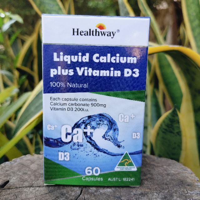 Healthway Liquid Calcium plus Vitamin D3 | Shopee Thailand