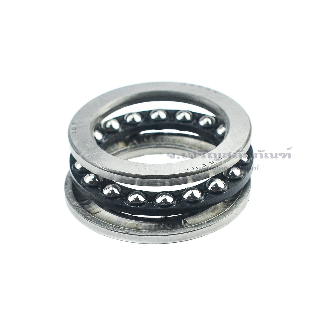ลูกปืนกันรุนเม็ดกลม NACHI 51100-51111 รูใน 10-55 mm. ตลับลูกปืนรับ ...