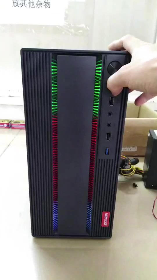 CASE (เคสเกมมิ่ง) VENUZ Micro ATX Computer Case VC2601 ไฟ RGB ประกัน 1 ...