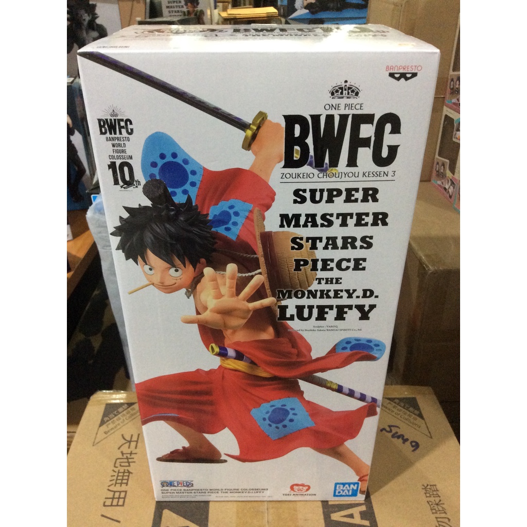 สินค้าพร้อมส่ง : ONE PIECE BWFC 3 SUPER MASTER STARS PIECE THE MONKEY.D.LUFFY | Shopee Thailand