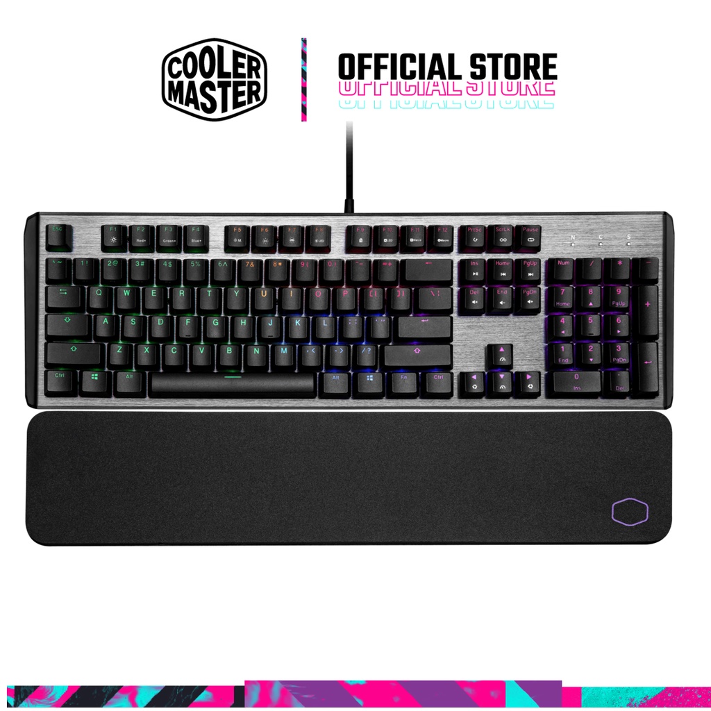 Cooler master Keyboard Mechanical CK550 V2/Brown/TH (คีย์บอร์ดเล่นเกม ...