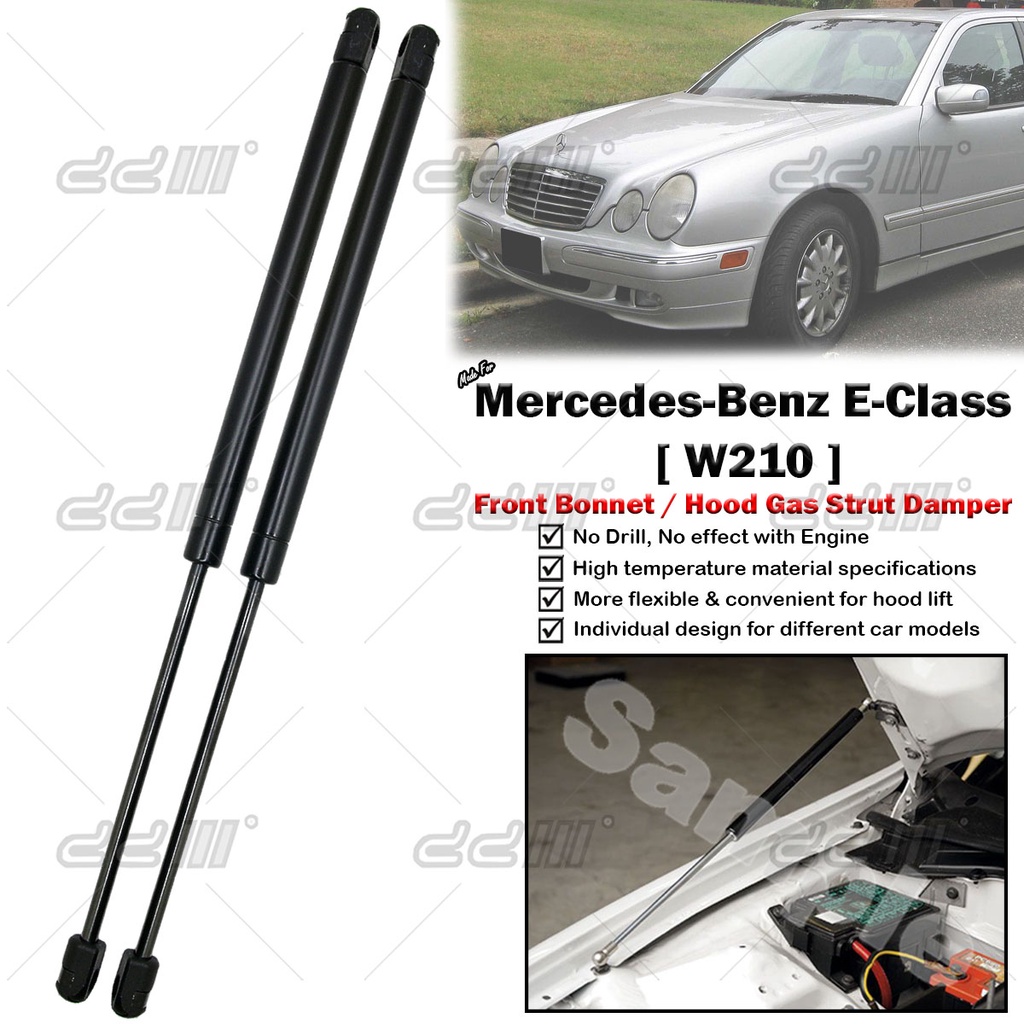 ด้านหน้า Bonnet Damper โช้คอัพสําหรับ Mercedes-Benz W210 E-Class E200 E240 E280 1995-2002 ...