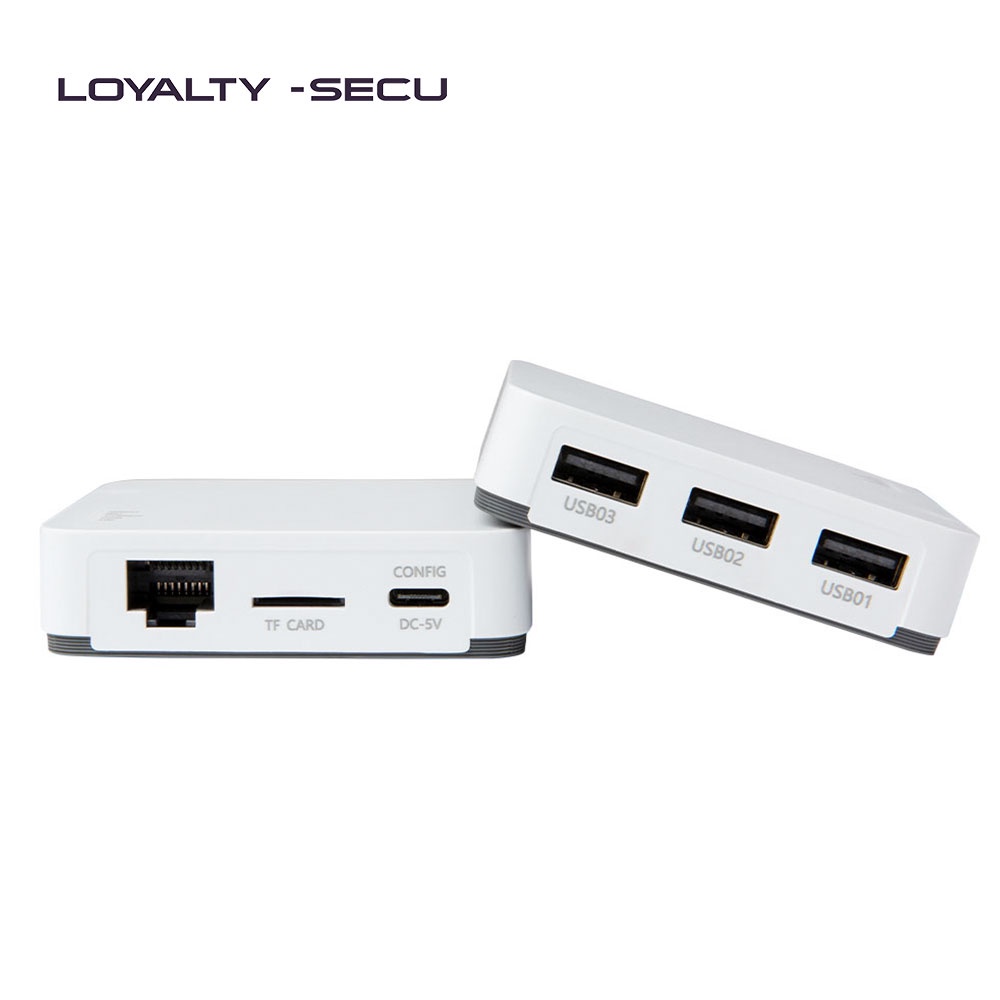 LOYALTY-SECU 3 พอร์ต USB LAN Network Print Server สำหรับเครื่องพิมพ์ ...