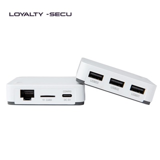 LOYALTY-SECU 3 พอร์ต USB LAN Network Print Server สำหรับเครื่องพิมพ์ USB ของคุณ | Shopee Thailand