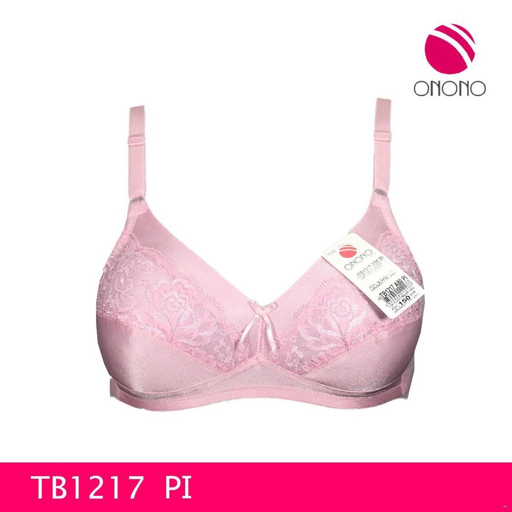 ชุดชั้นใน โอโนโน่ TB 1217(แบบไร้โครง ฟองน้ำบาง) | Shopee Thailand