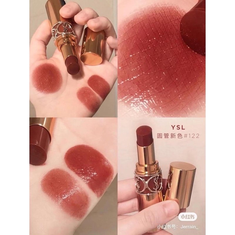 แท้💯 ลิป Ysl rouge volupte shine lipstick 3.2g สี 80,86, 161,163 ...