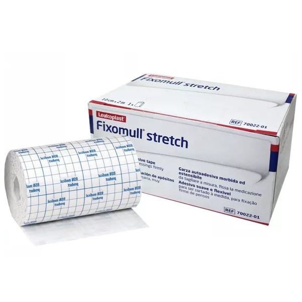 Fixomull Stretch ฟิกซ์โซมูล แผ่นเยื่อกระดาษ ปิดแผล ขนาด 10 CM X 2 M ...