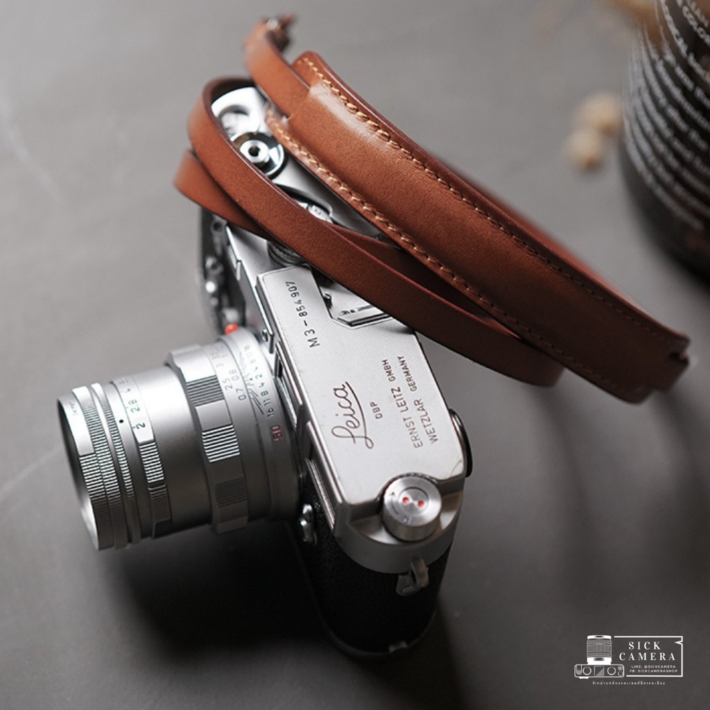 (สินค้าพร้อมส่ง) สายคล้องกล้อง หนังแท้ Mr Stone Camera Leather Strap ...