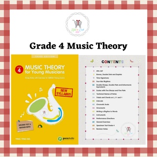 หนังสือเพลง THEORY FOR YOUNG MUSICIAN Grade 1 Grade 2 Grade 3 Grade 4 ...