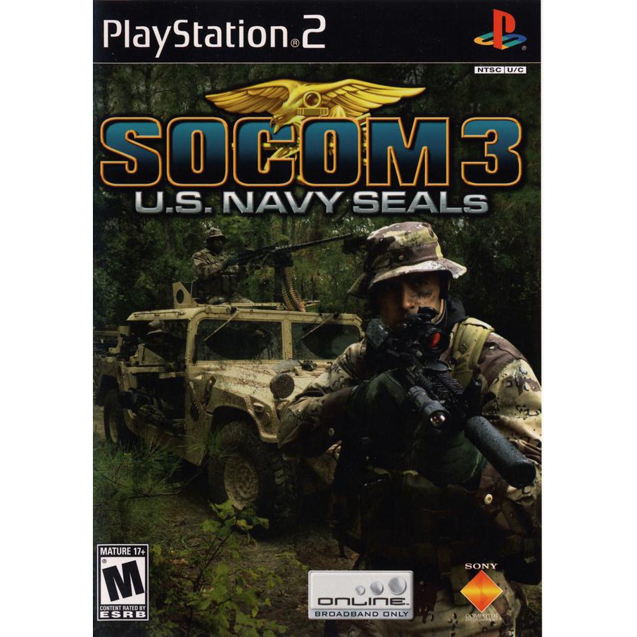 SOCOM 3: U.S.Navy SEALs ps2 แผ่นเกมส์ps2 เกมเพล2 เกมplay2 | Shopee Thailand