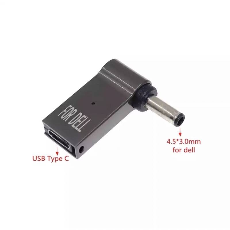 100W USB Type C To Dc Power Jack Connector USB C To Universal Laptop ...