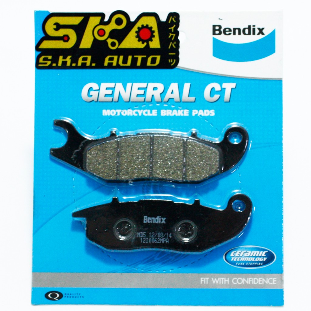 Bendix MD5 ผ้าดิสเบรค คุณภาพดี สำหรับ AIR-BLADE ธรรมดา / CLICK (MD5) | Shopee Thailand