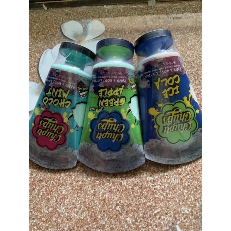Chupa Chups Hand and Nail Cream Treatment Spa กลิ่นช็อคโกมินท์ (120ml ...