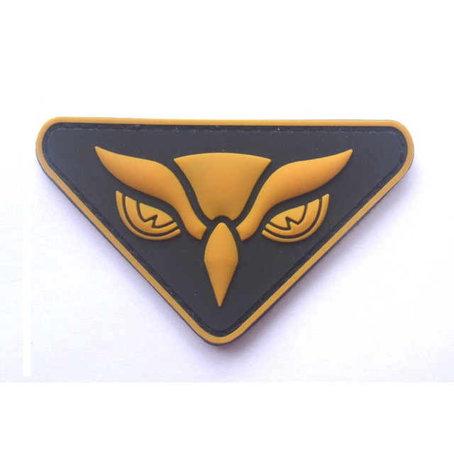 OWL HEAD PVC TACTICAL INTEL SWAT ISAF OIF COMBAT MILITARY USA MILSPEC ...