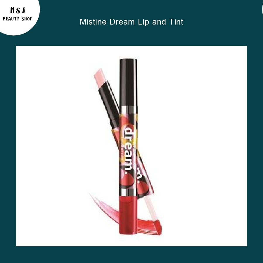 ลิป Mistine Dream Lip and Tint มิสทีน ดรีม ลิป แอนด์ ทินท์ | Shopee ...