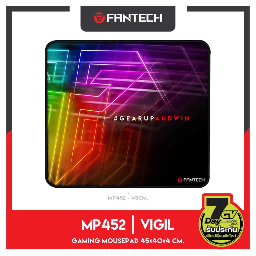 FANTECH Gaming Mousepad speed แผ่นรองเมาส์แบบสปีด สำหรับเล่นเกมส์ รุ่น ...