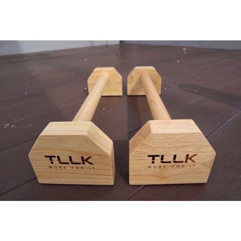 Parallel push up บาร์ไม้ ใช้ออกกำลังกายฝึกฝนได้ทุกกล้ามเนื้อ | Shopee ...