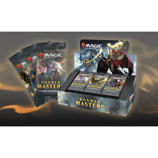 Magic the Gathering - Double Masters Booster Box | 24 Packs (360 Cards ...