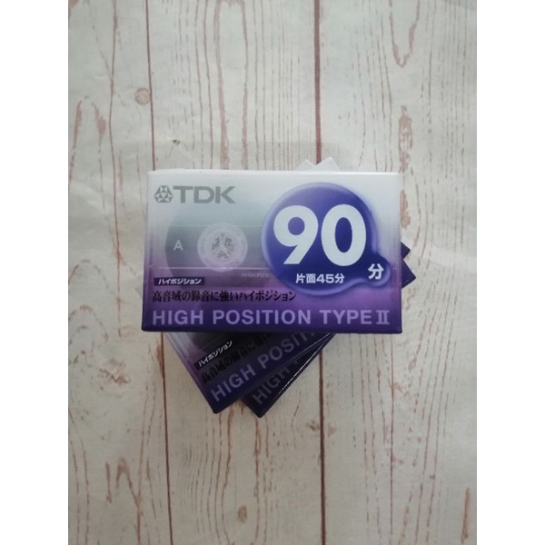 เทปเปล่า TDK DS2 Type II Chorme บันทึกคุณ ภาพเสียงสูง | Shopee Thailand