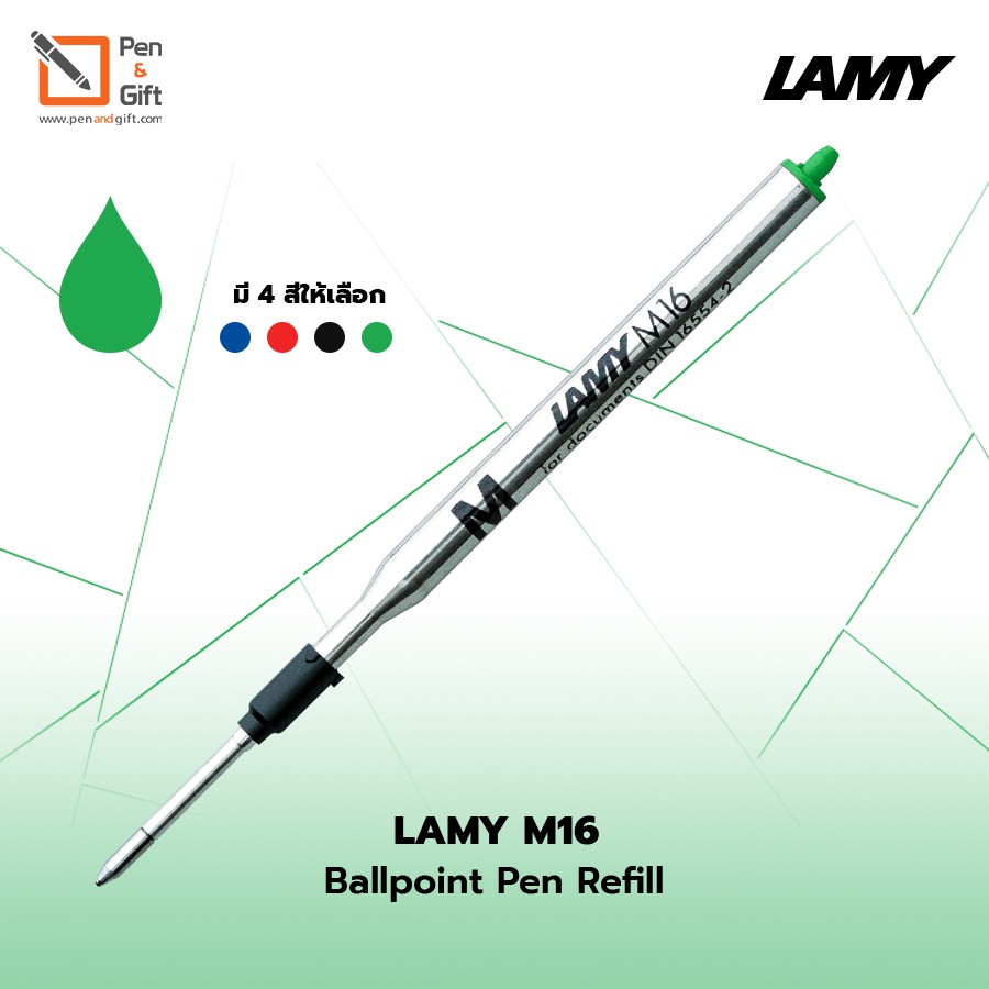 LAMY M16 Ballpoint Pen Refill Medium M 0.7 mm Black , Blue , Red ...