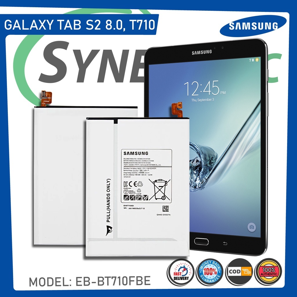*แบตเตอรี่ Samsung Galaxy Tab S2 8.0 T710, T715 รุ่น EB-BT710ABE แบต(4000mAh)/ส่งตรงจาก กทม./รับ ...