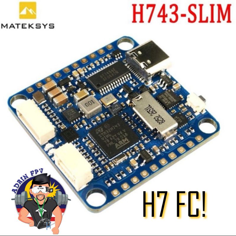 Mateksys H743-SLIM ตัวควบคุมการบิน | Shopee Thailand