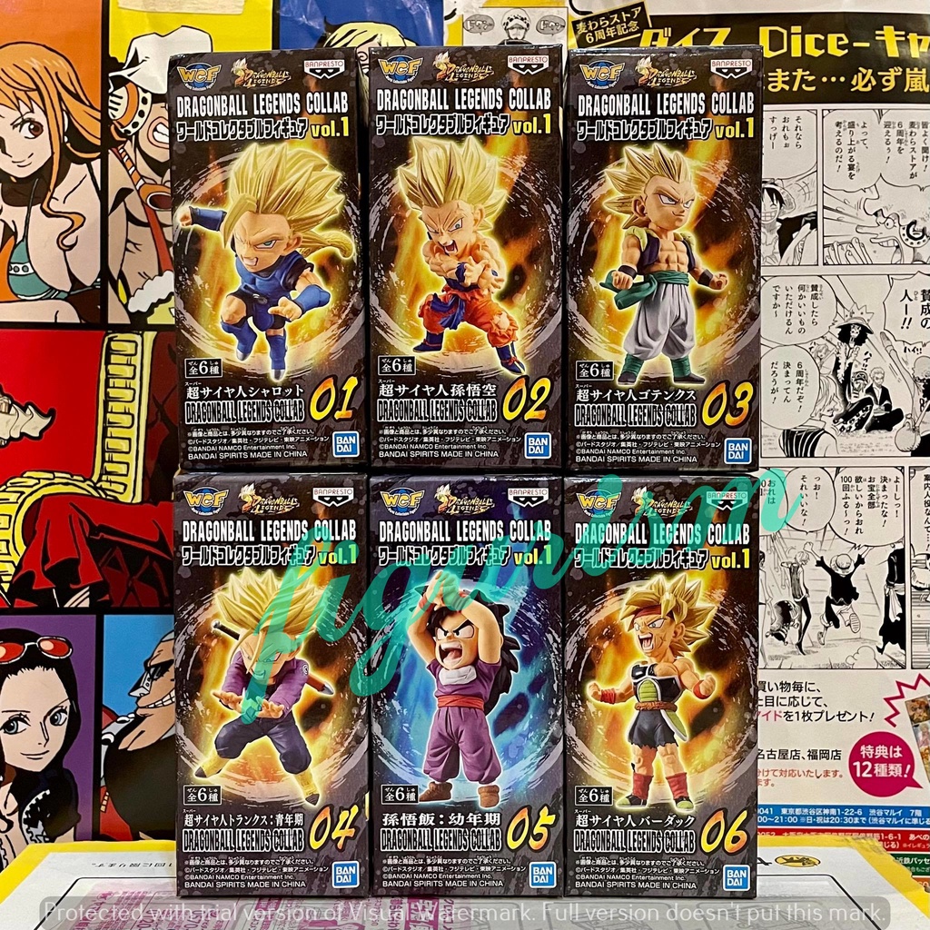 WCF dragon ball ดราก้อนบอล🔥 Legends Collab Vol.1 🔥 ของแท้ ญี่ปุ่น💯 ...