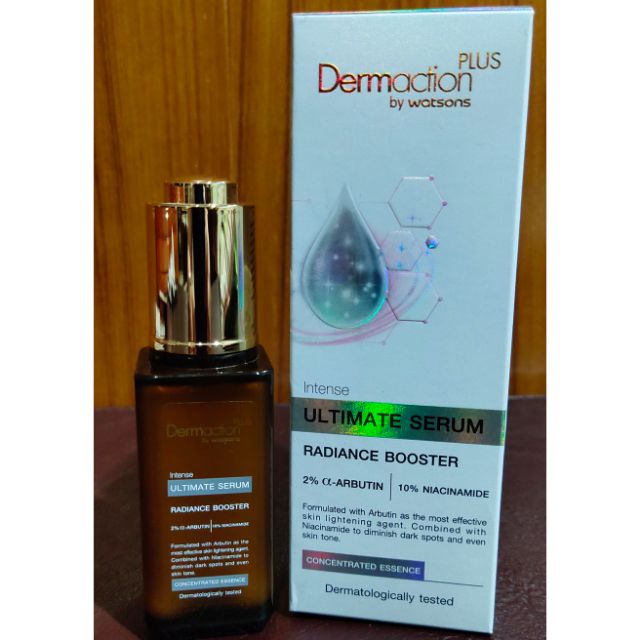 Dermaction plus intense Ultimate Serum Radiance Booster | Shopee Thailand