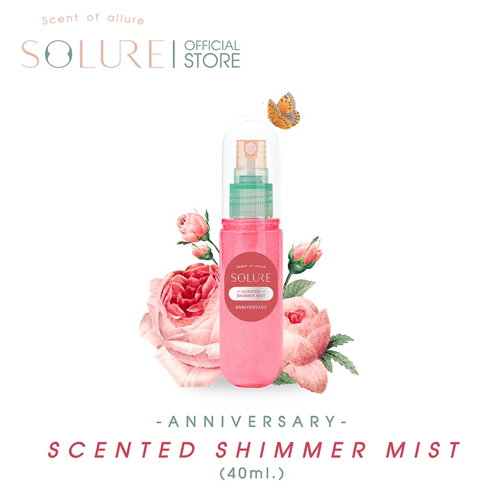 SOLURE SCENTED SHIMMER MIST ANNIVERSARY | Shopee Thailand