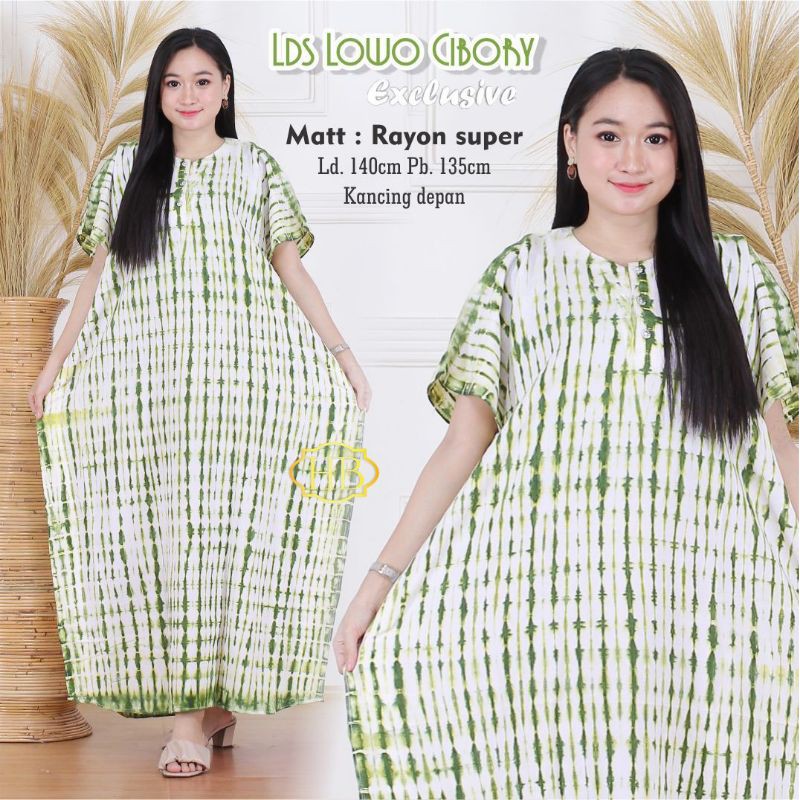 Shibori Jumbo Exclusive เดรสยาว รุ่น กระดุมหน้า Real Pict | Shopee Thailand