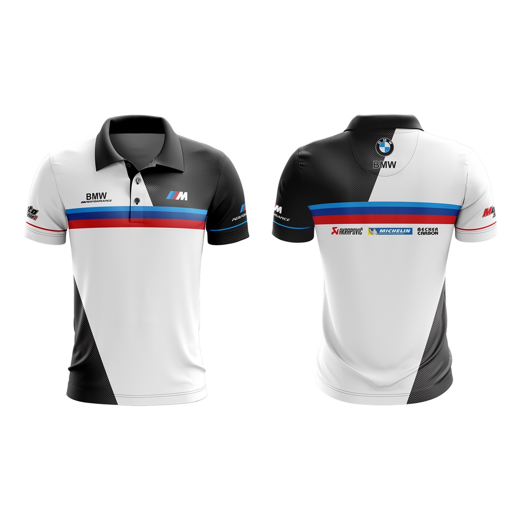 MOTOSHIRT เสื้อโปโล BMW-A02-20 | Shopee Thailand