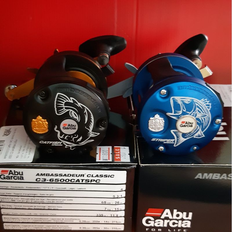 รอกเบท ABU C3-6500 CATSPC ลิมิเทดมีสีละตัว สาวกอาบูไม่ควรพลาด | Shopee ...