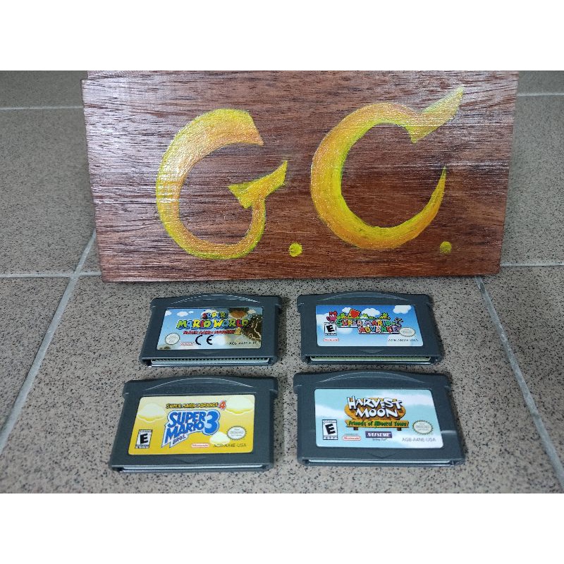 Mario, Harvest moon GBA แผ่นแท้โซน us eur | Shopee Thailand