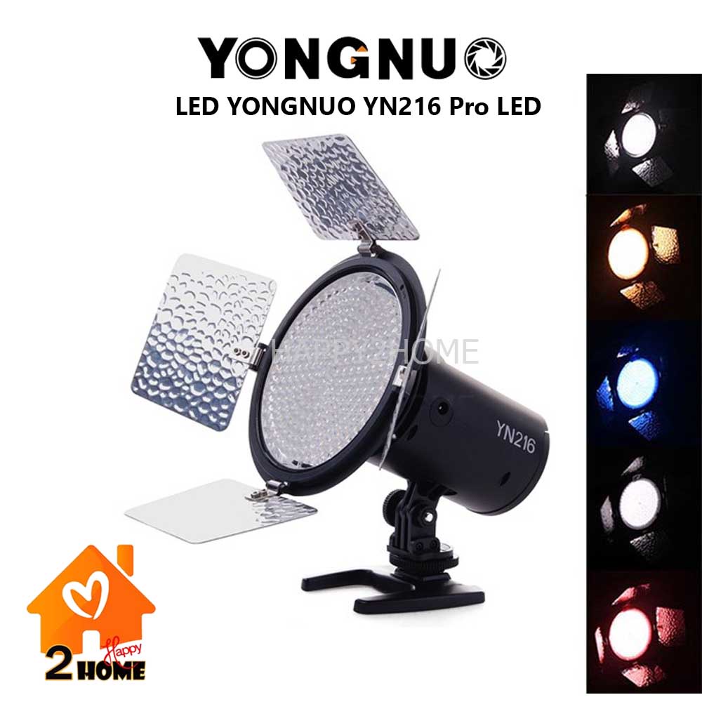 ไฟต่อเนื่อง LED YONGNUO YN216 Pro LED Video Light For Canon Nikon DSLR ...