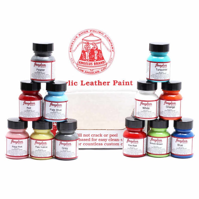 Angelus direct สีpaint ผ้า และหนัง made in USA 🇺🇸 | Shopee Thailand